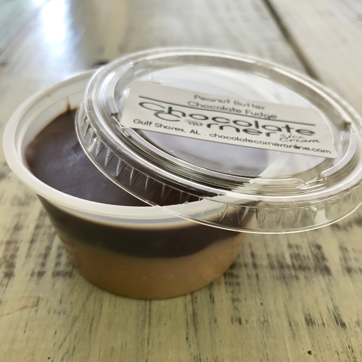 Chocolate Peanut Butter Fudge Cup – Chocolate Corner Gulf Shores